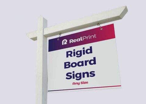 Rigid Projecting Signs | Realprint